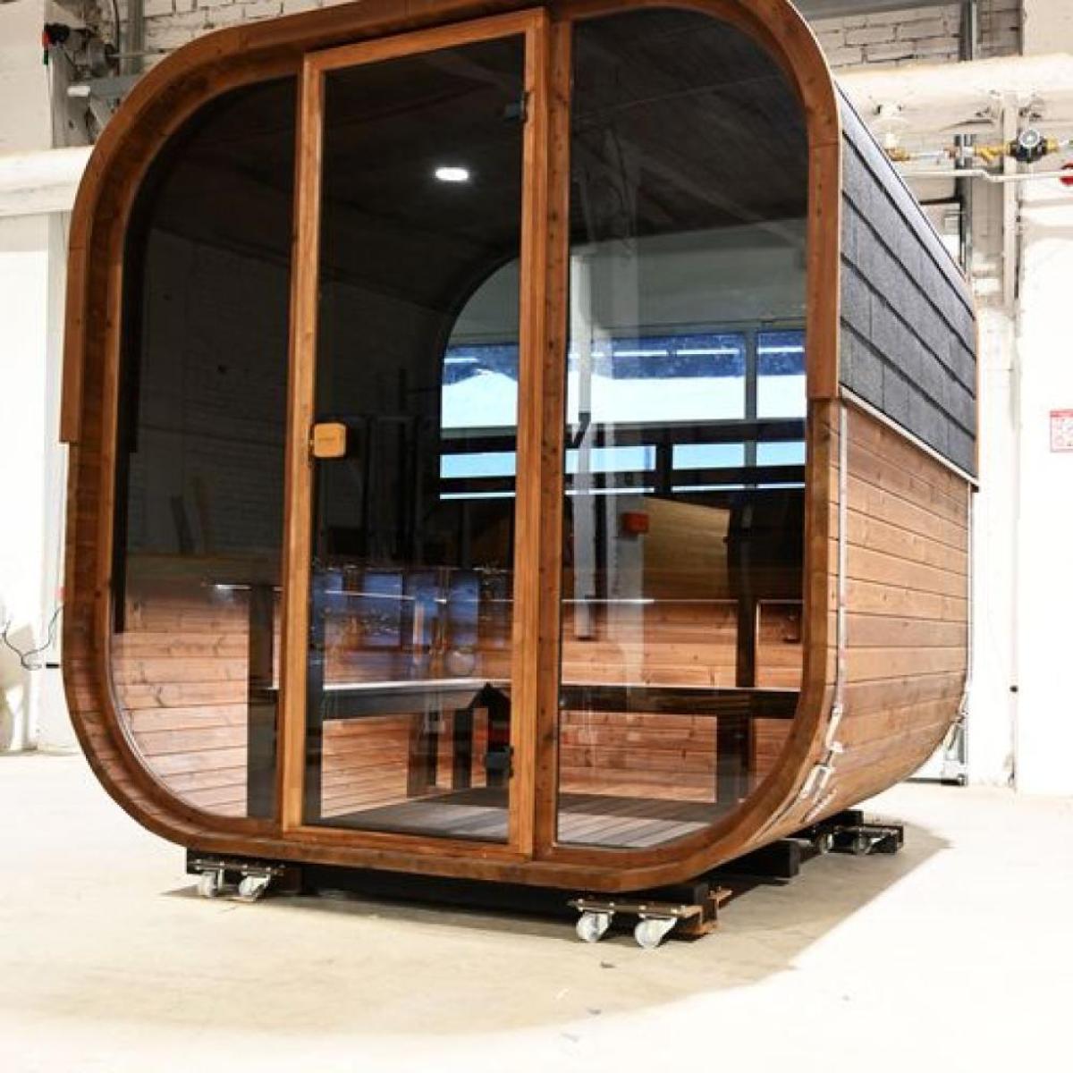 Hekla Cube 160, 210, 250 Saunas To Buy From Bay Spas